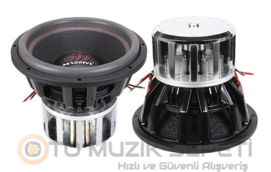 Oto Muzik Sepeti - MASSİVE MS-SPL44 38 CM SPL SUBWOOFER - Fiyatı ve ...