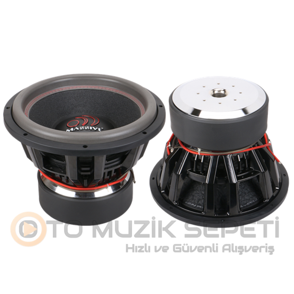 Oto Muzik Sepeti - MASSİVE MS-SPL61 SPL 38 CM SUBWOOFER - Fiyatı ve ...